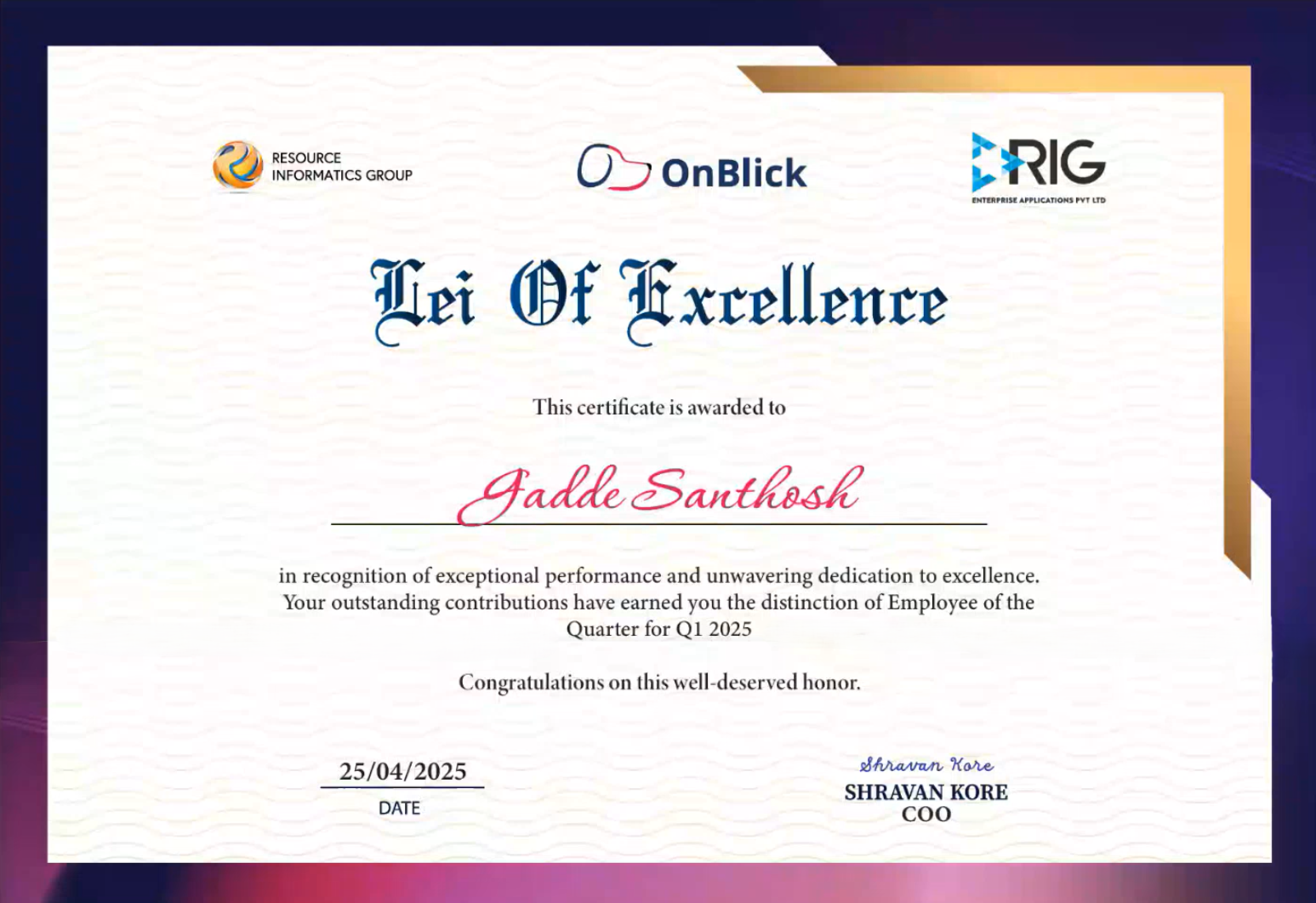 Gadde Sai Santhosh | Software Engineer & Freelancer